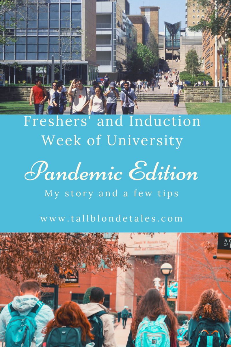 Freshers and Induction Week of University – Pandemic Edition – Tall ...