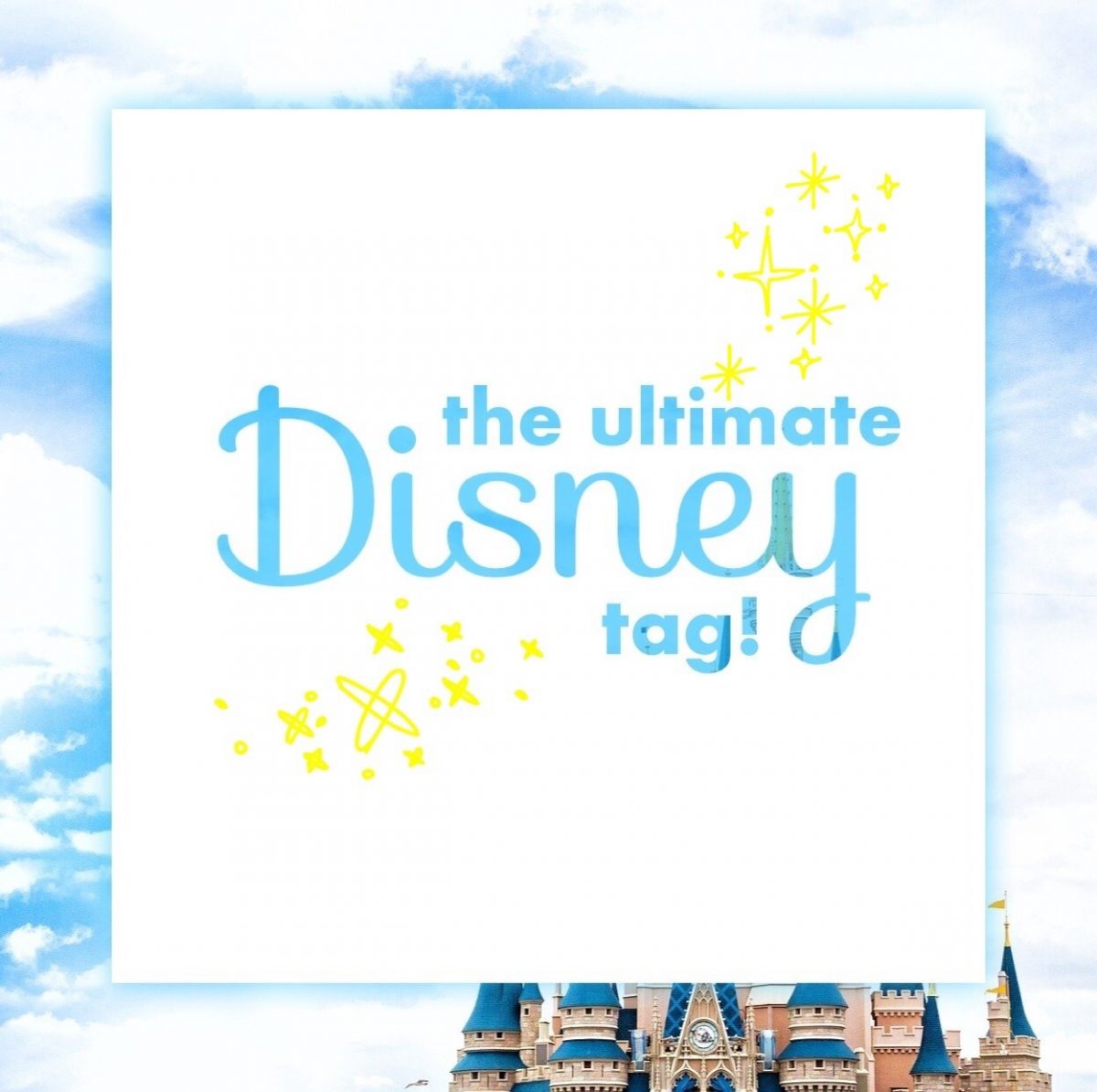 The Ultimate Disney Tag!! – Tall Blonde Tales